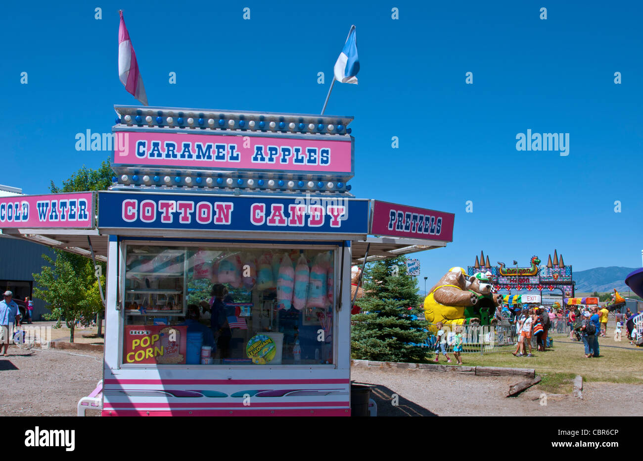 Gallatin County Fair in Bozeman Montana in summer Stock Photo - Alamy