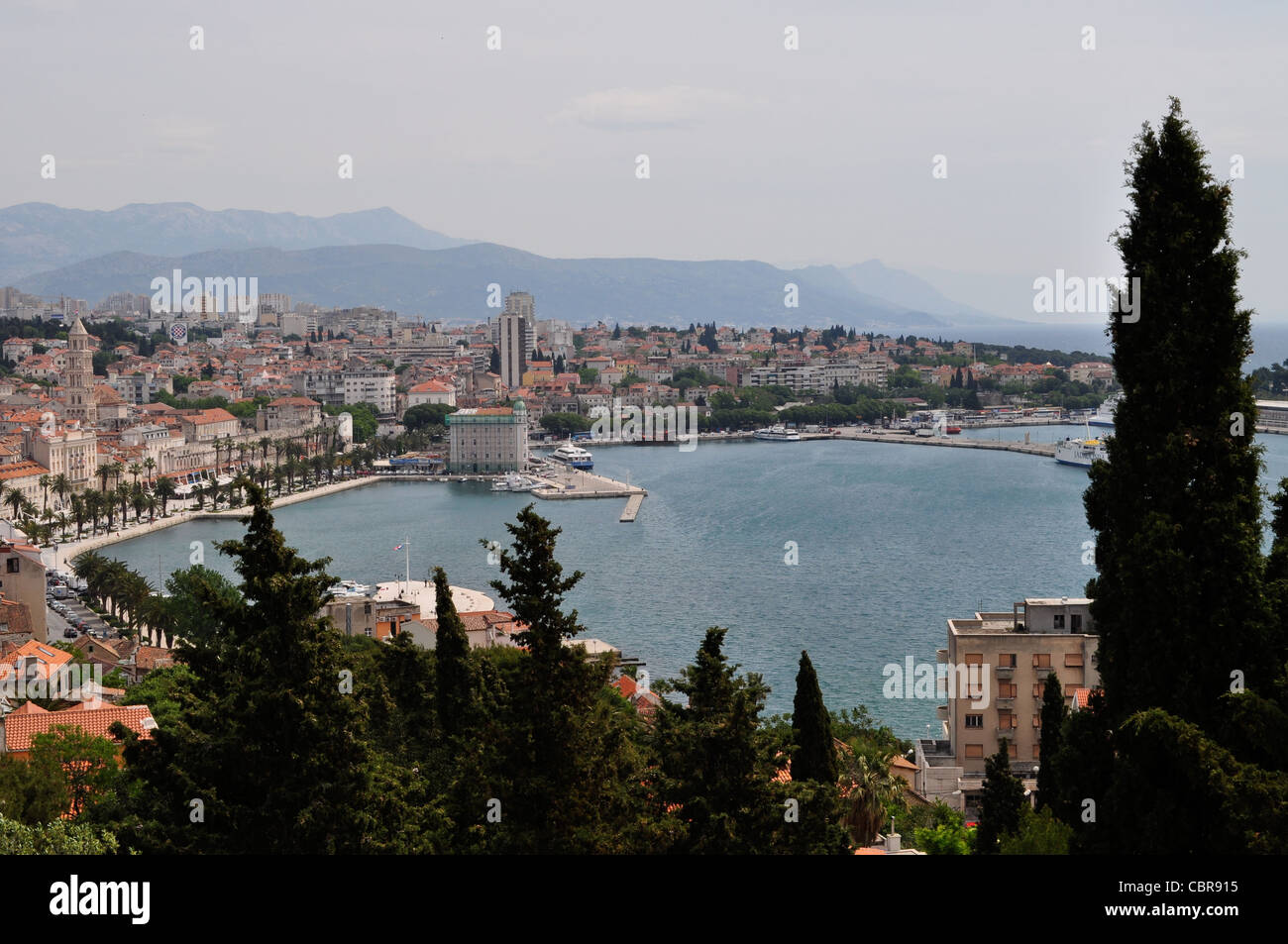 Harbour in split hi-res stock photography and images - Alamy