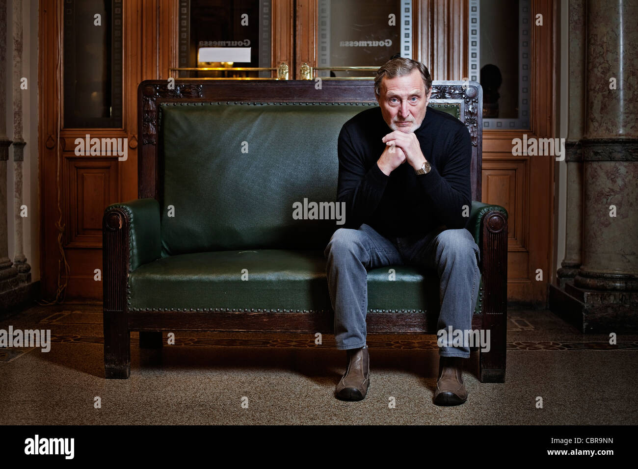 Ladislav Frej, famous Czech actor.(CTK Photo/Rene Fluger,Josef Horazny ...