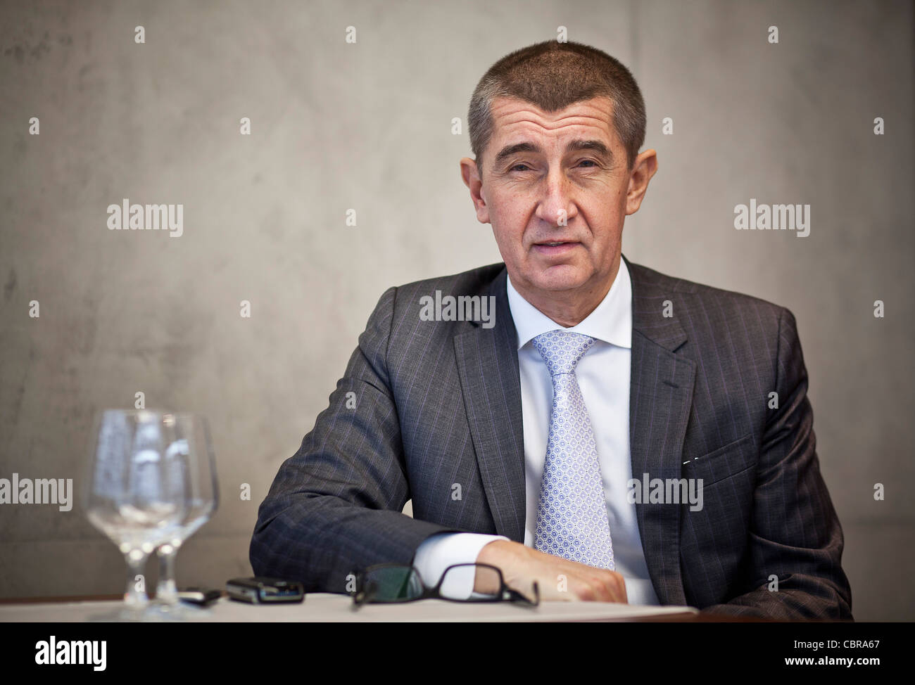 Czech businessman of Slovak origin Andrej Babis is founder and co-owner ...