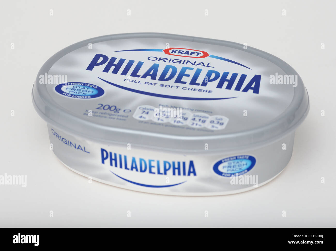 Philadelphia cream cheese hi-res stock photography and images - Alamy