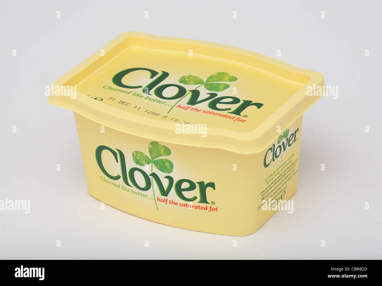 Clover low fat spreadable butter Stock Photo - Alamy