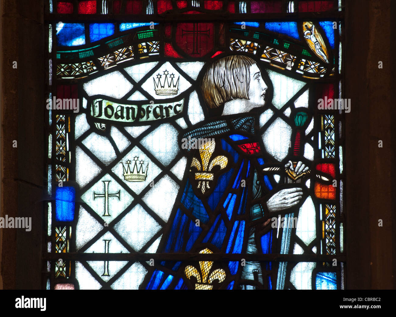 East Window, St. Paul`s Church, Stockingford, Nuneaton, Warwickshire ...