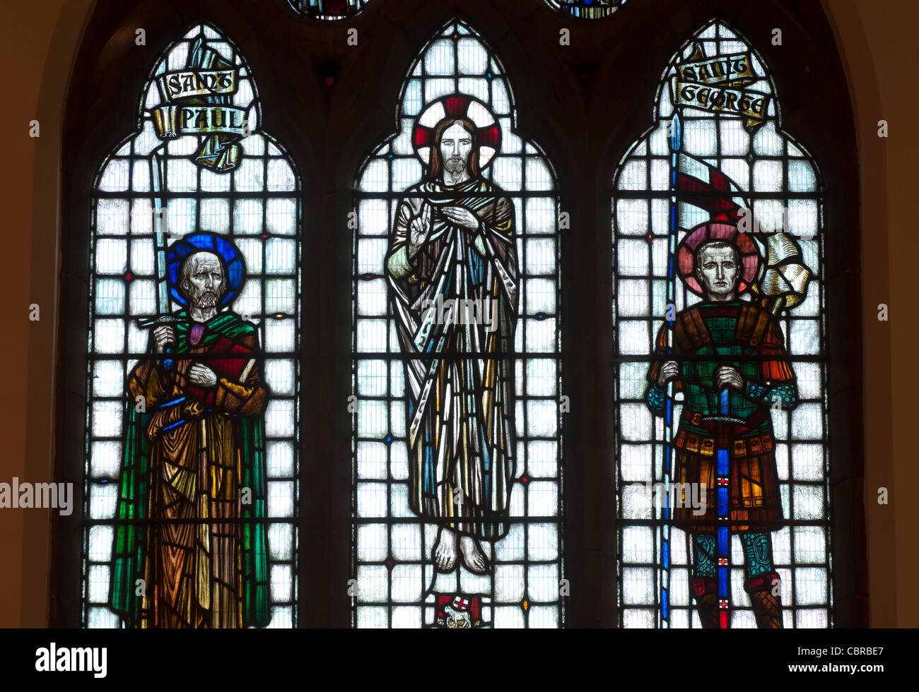 East Window, St. Paul`s Church, Stockingford, Nuneaton, Warwickshire ...
