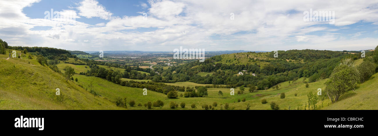Horizontal wide angle (3 picture stitch) view from Barrow Wake ...