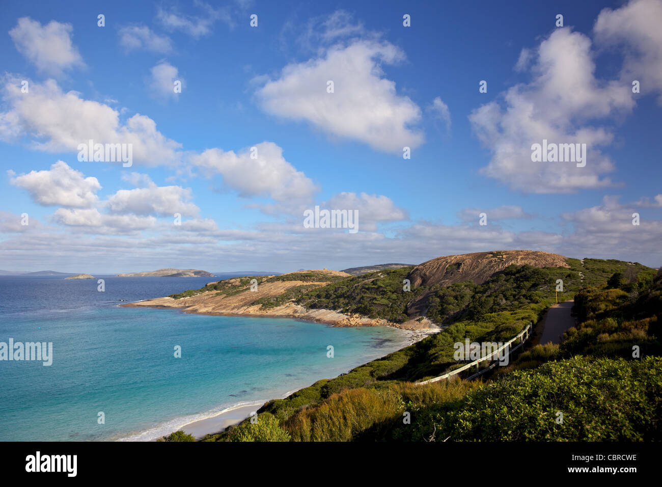 Salmon Beach, near the town of Esperance, Western Australia Stock Photo ...