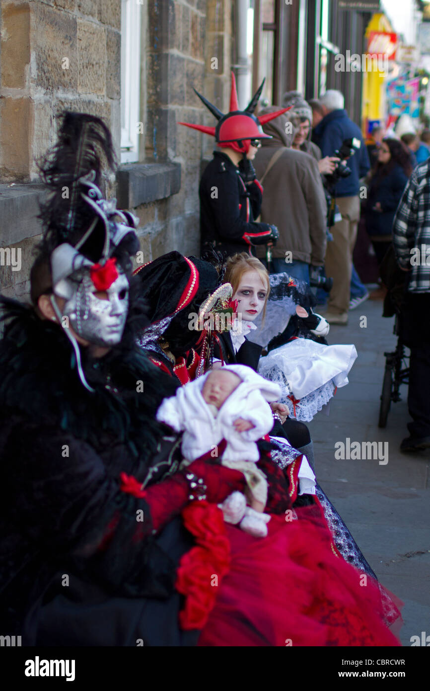 Goth festival girl hi-res stock photography and images - Alamy