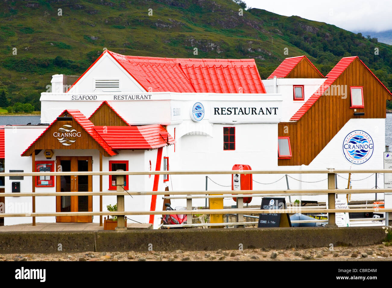 The Crannog Seafood Restaurant at Fort William Inverness-shire,Scotland ...