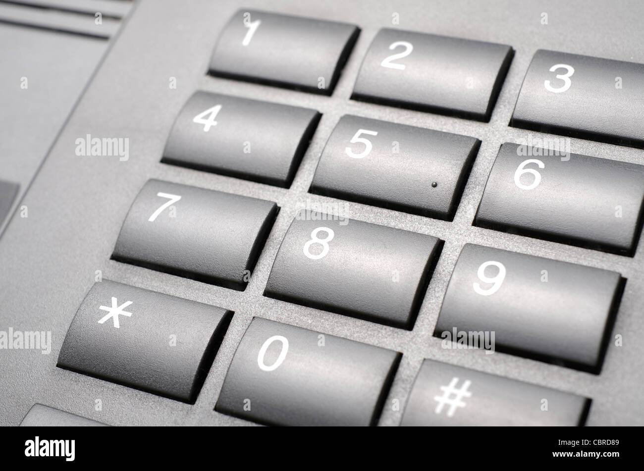 close up of a black telephone keypad Stock Photo - Alamy