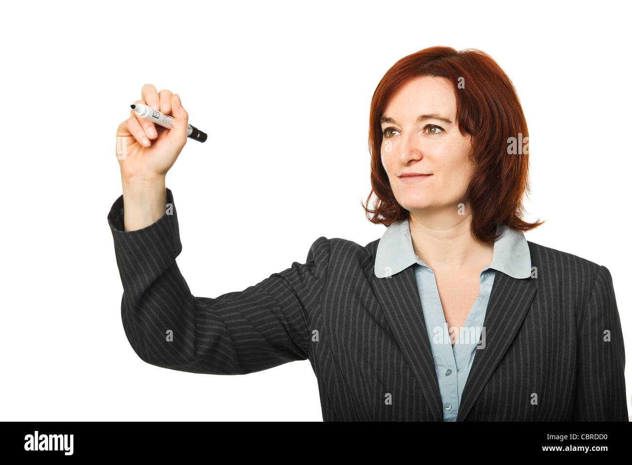 Writing pose hi-res stock photography and images - Alamy