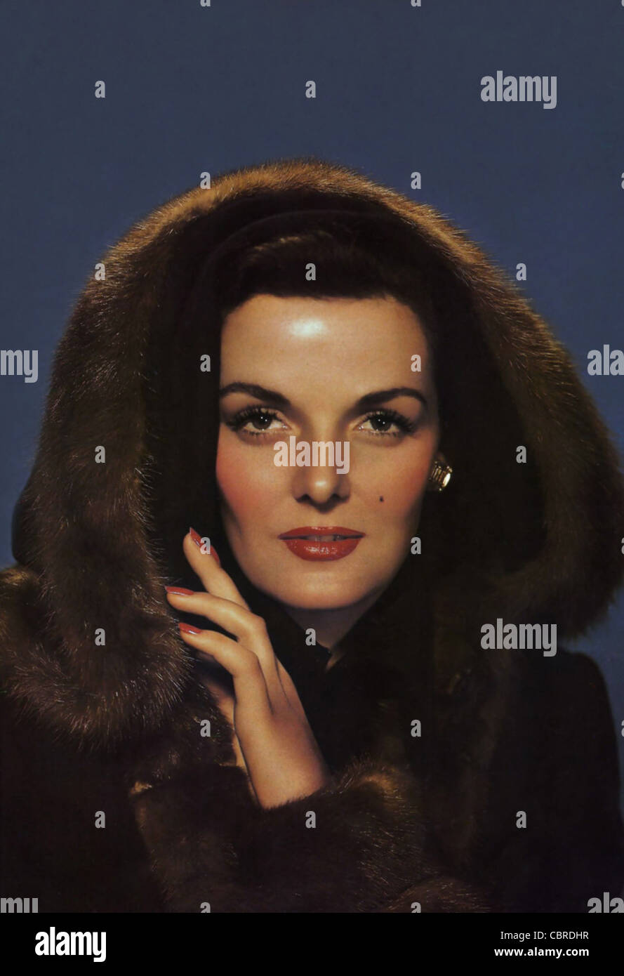 Jane russell portrait color hi-res stock photography and images - Alamy
