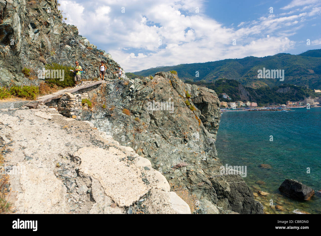 Sentiero Azzurro ("Light Blue Trail"), Monterosso al Mare, Cinque Terre ...
