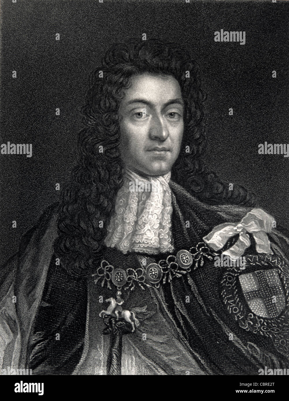 Portrait William III & (1650-1702) of England, Scotland & Ireland (1689 ...