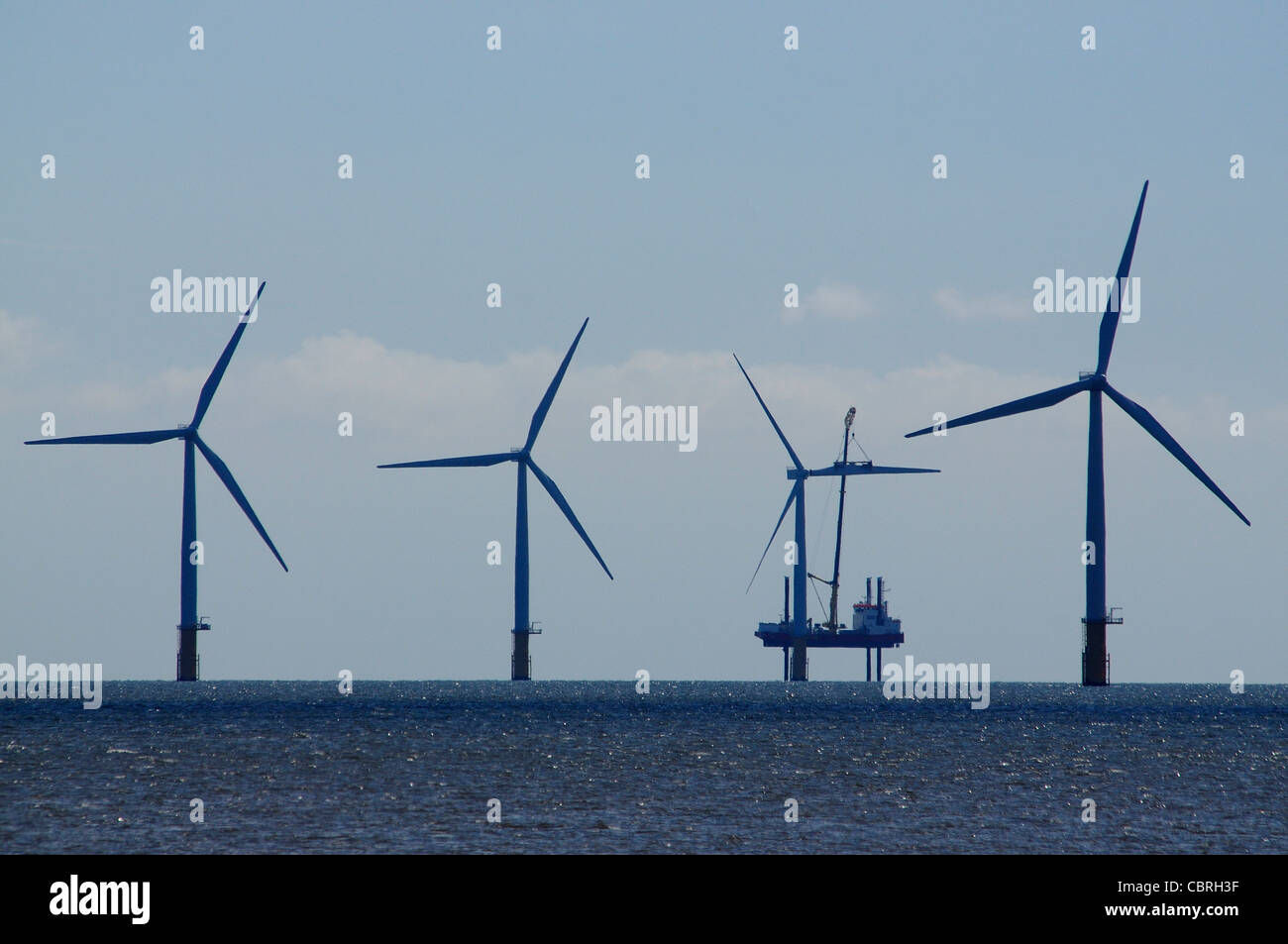 Wind farm under construction hi-res stock photography and images - Alamy