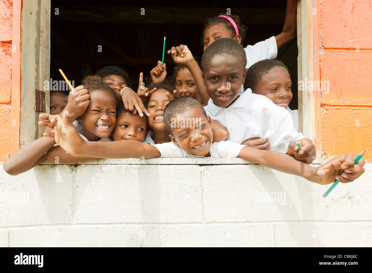 Living In A Very Small Community Young Kid Are Very Happy To See A News ...