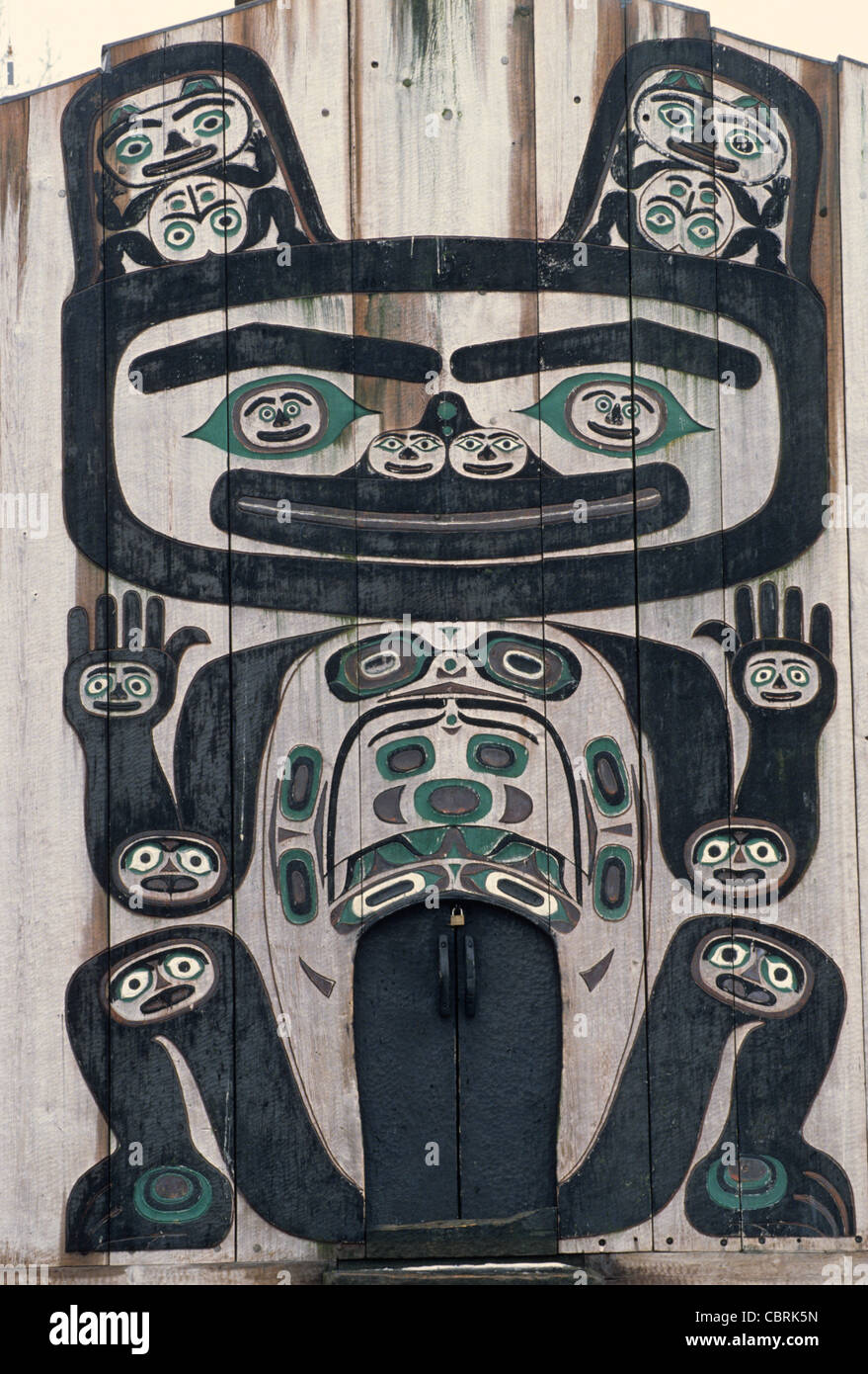 Tlingit Tribal House, Wrangell, Alaska, southeast alaska, native ...