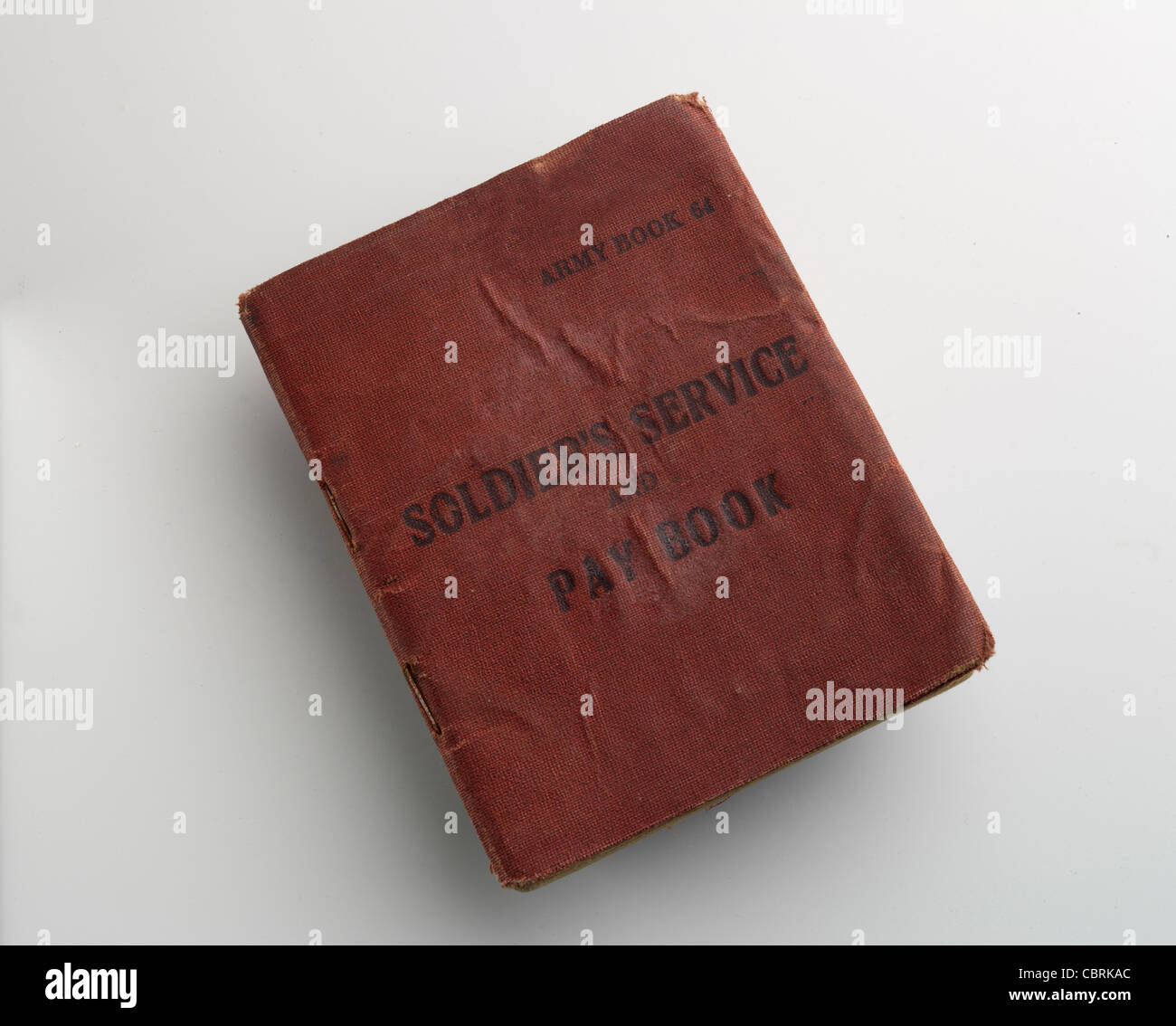 Paybook and Soldiers Service Book from World War 2 UK Stock Photo - Alamy