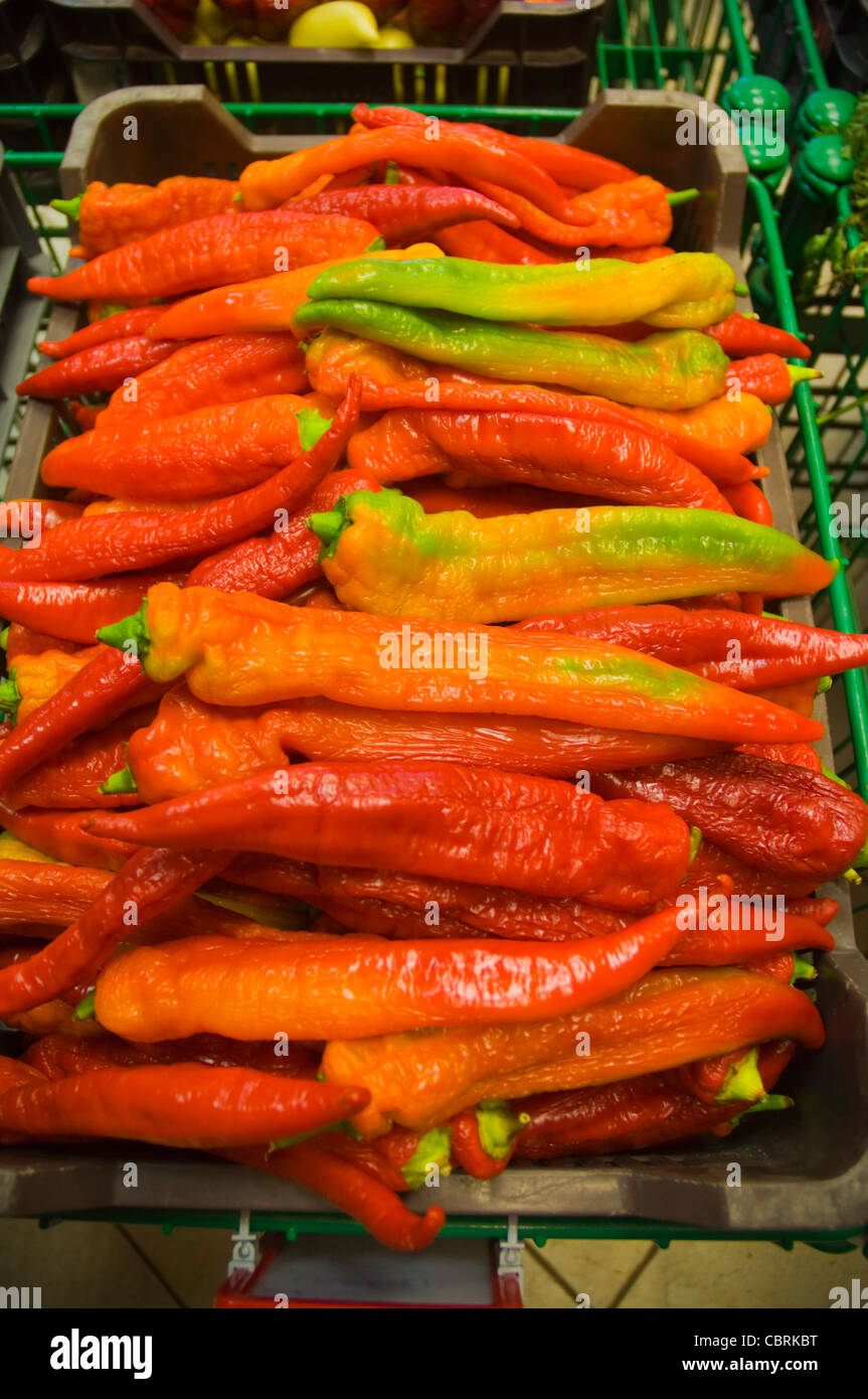 Drying paprika peppers hi-res stock photography and images - Alamy