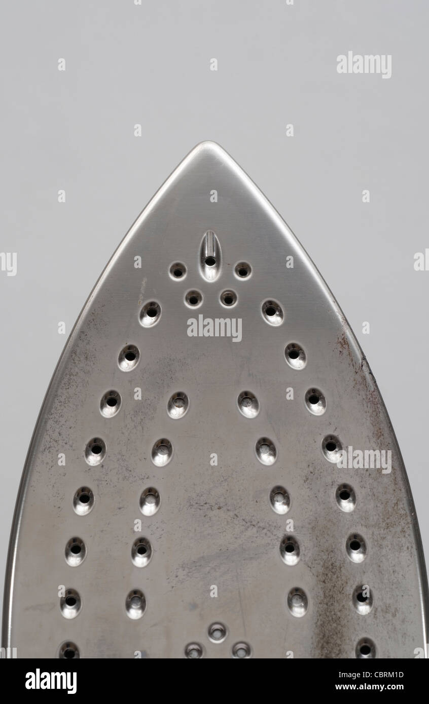 worn steam iron close-up Stock Photo - Alamy