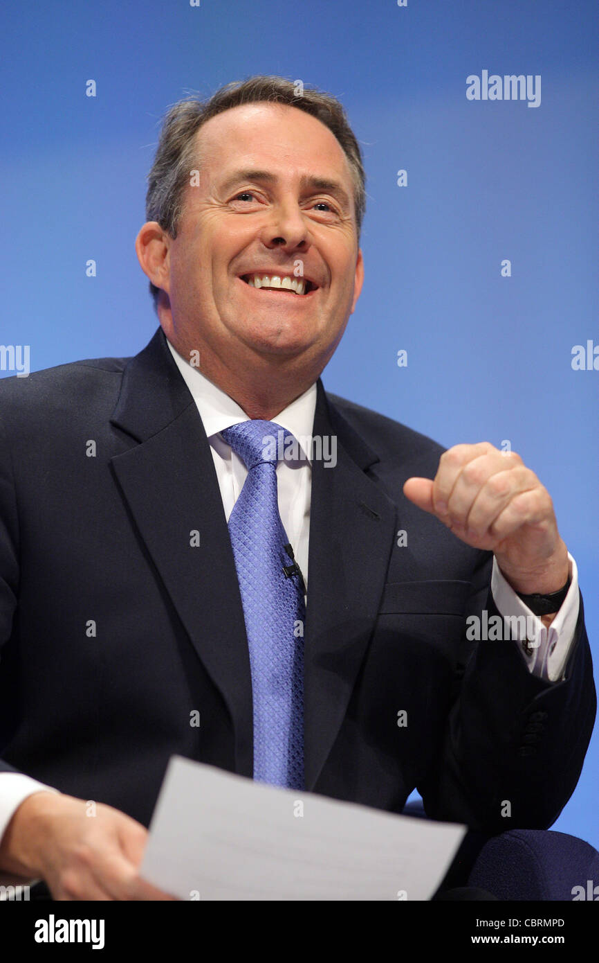 LIAM FOX MP SECRETARY OF STATE FOR DEFENCE 05 October 2011 MANCHESTER ...