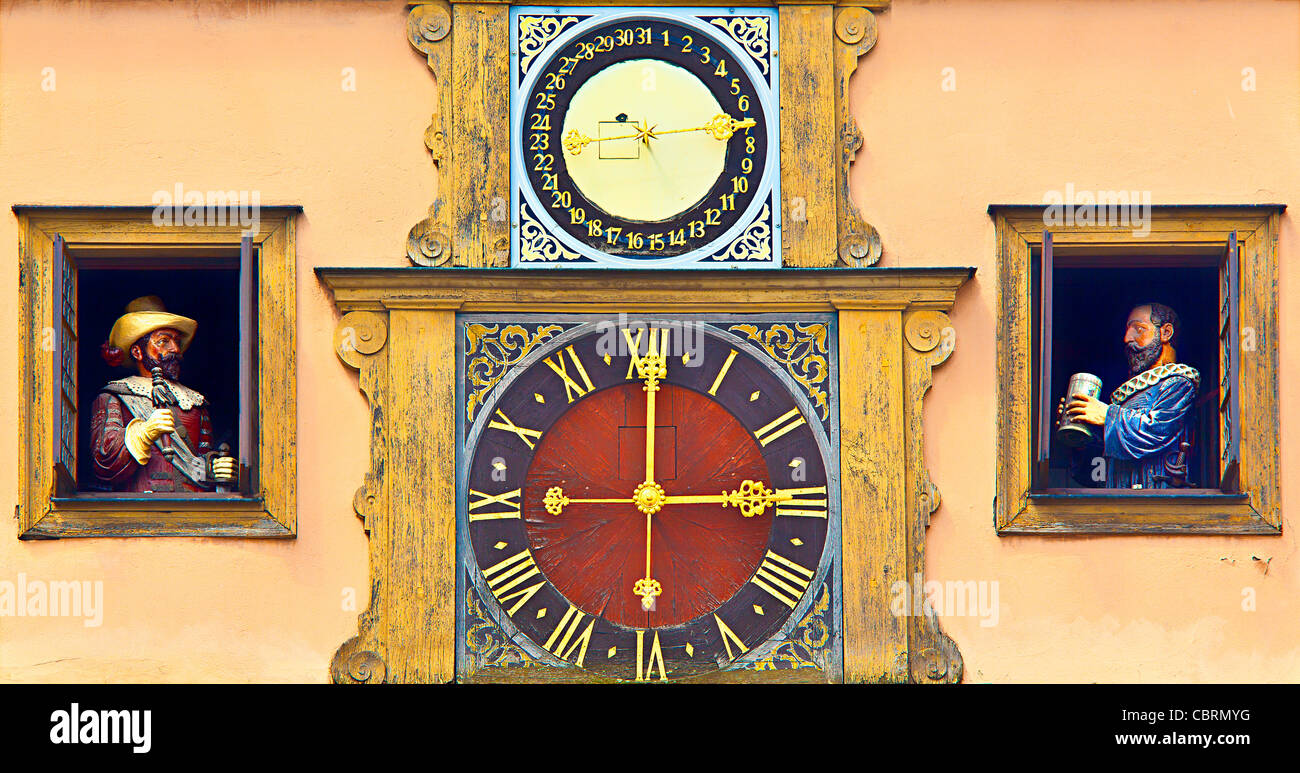 Meistertrunk clock hi-res stock photography and images - Alamy