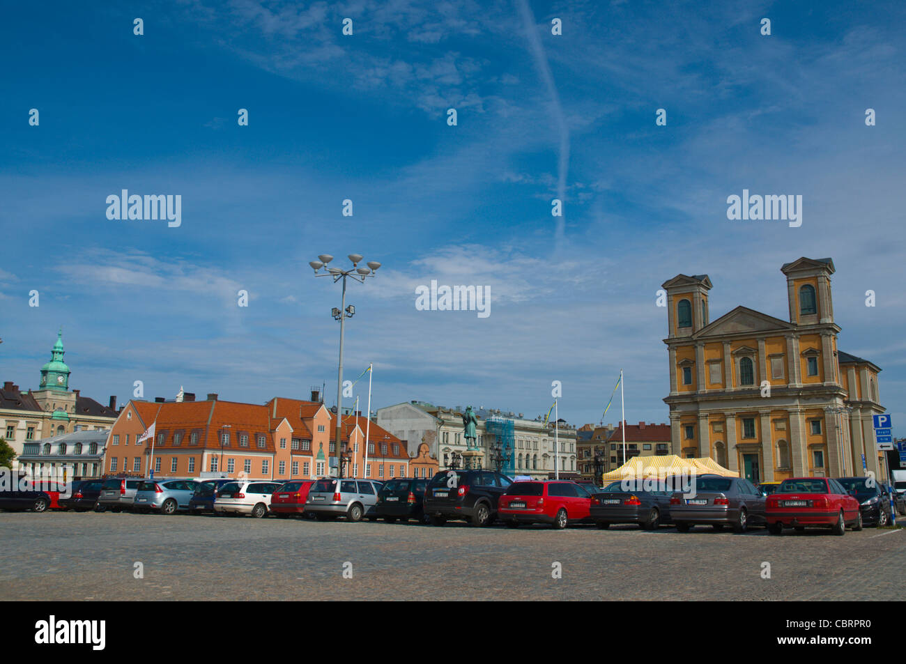 Stortorget square Karlskrona in Blekinge county southern Sweden Europe ...