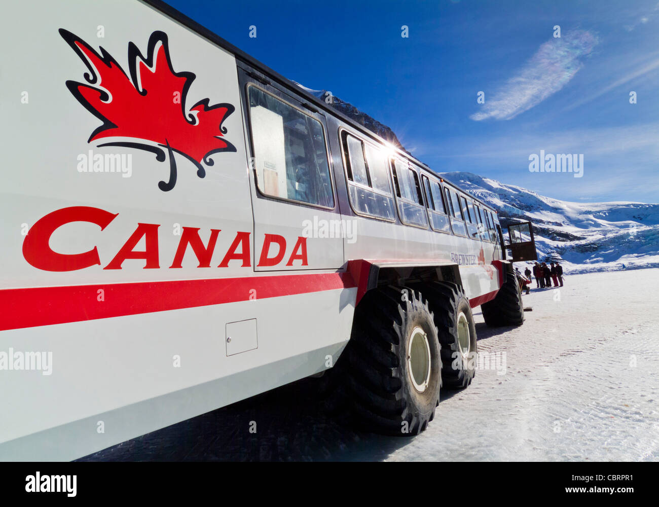 Glacier ice explorer bus hi-res stock photography and images - Alamy