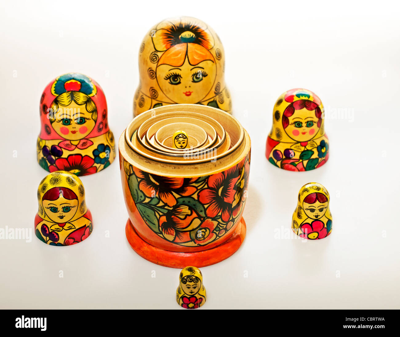Russian dolls hi-res stock photography and images - Alamy