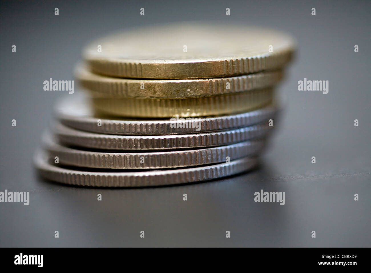 stack of coins Stock Photo - Alamy