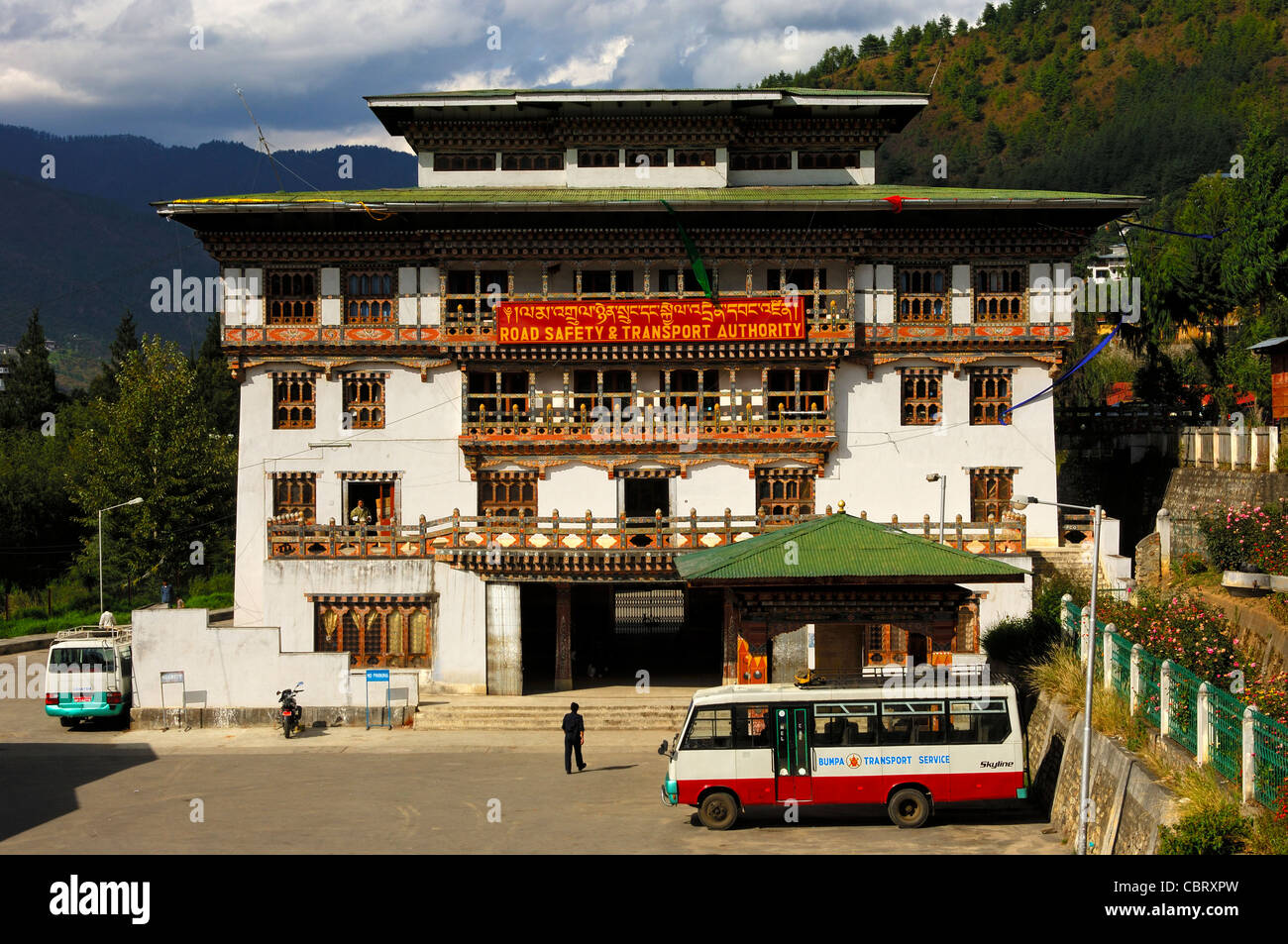 Headquarters of the Road Safety and Transport Authority, Thimphu ...