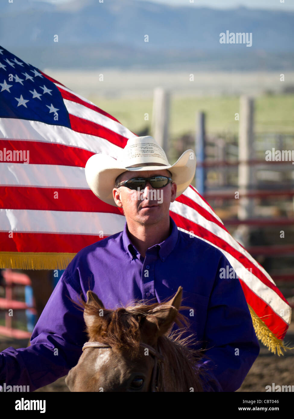 Rodeo Rider in Bryce Canyon National Park, Utah, USA Stock Photo - Alamy