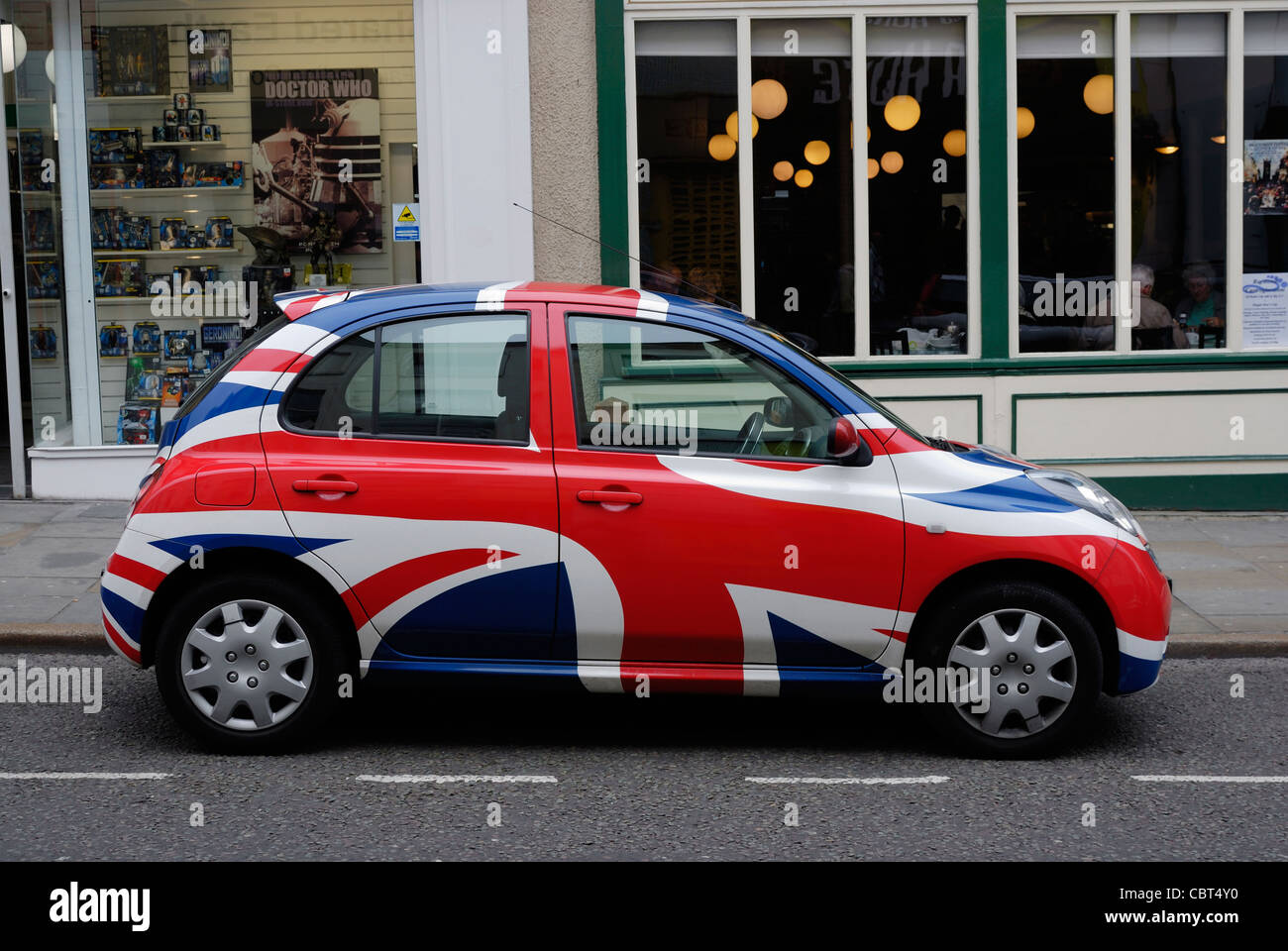 British Flag Car
