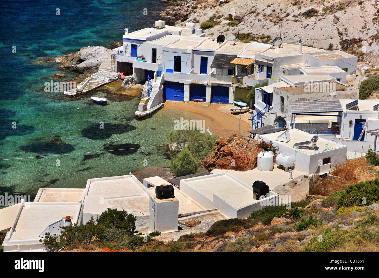 Villages in milos hi-res stock photography and images - Alamy