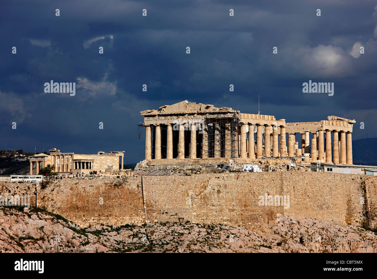 Parthenon acropolis landscape hi-res stock photography and images - Alamy
