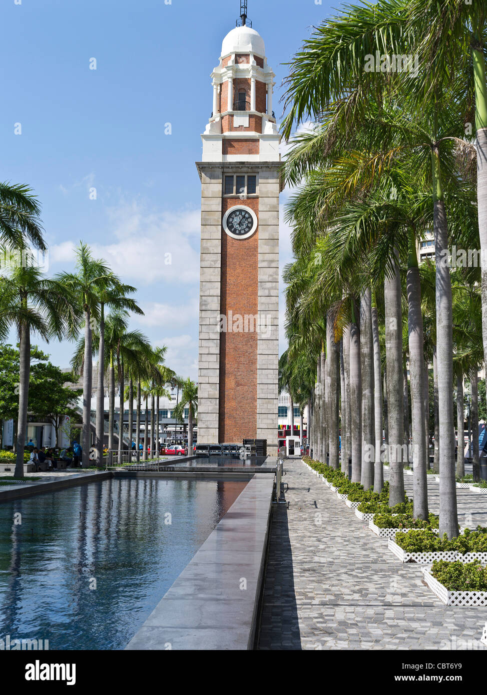 Kowloon canton railway clock tower hi-res stock photography and images - Alamy