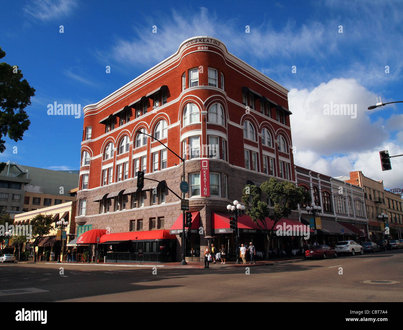 The Keating building in Downtown San Diego Gastown Quarter Stock Photo ...