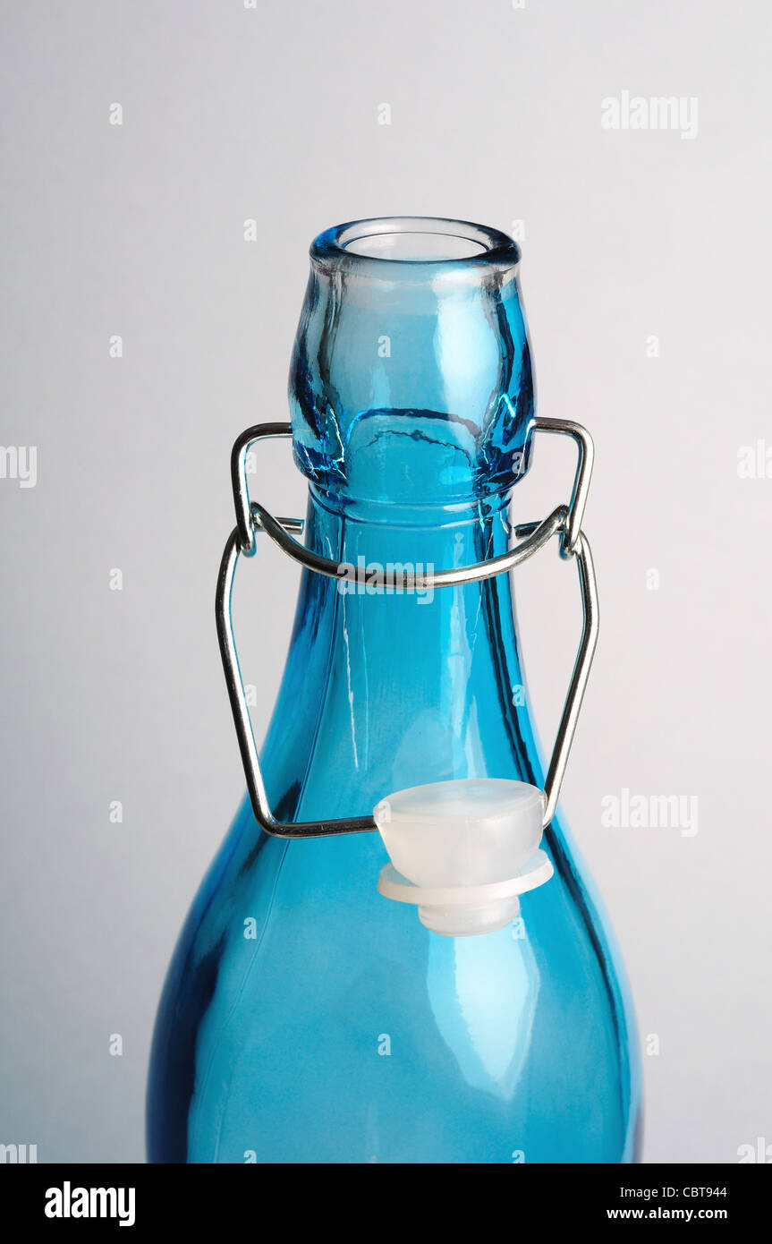 Classic bottle with hinged cap Stock Photo - Alamy