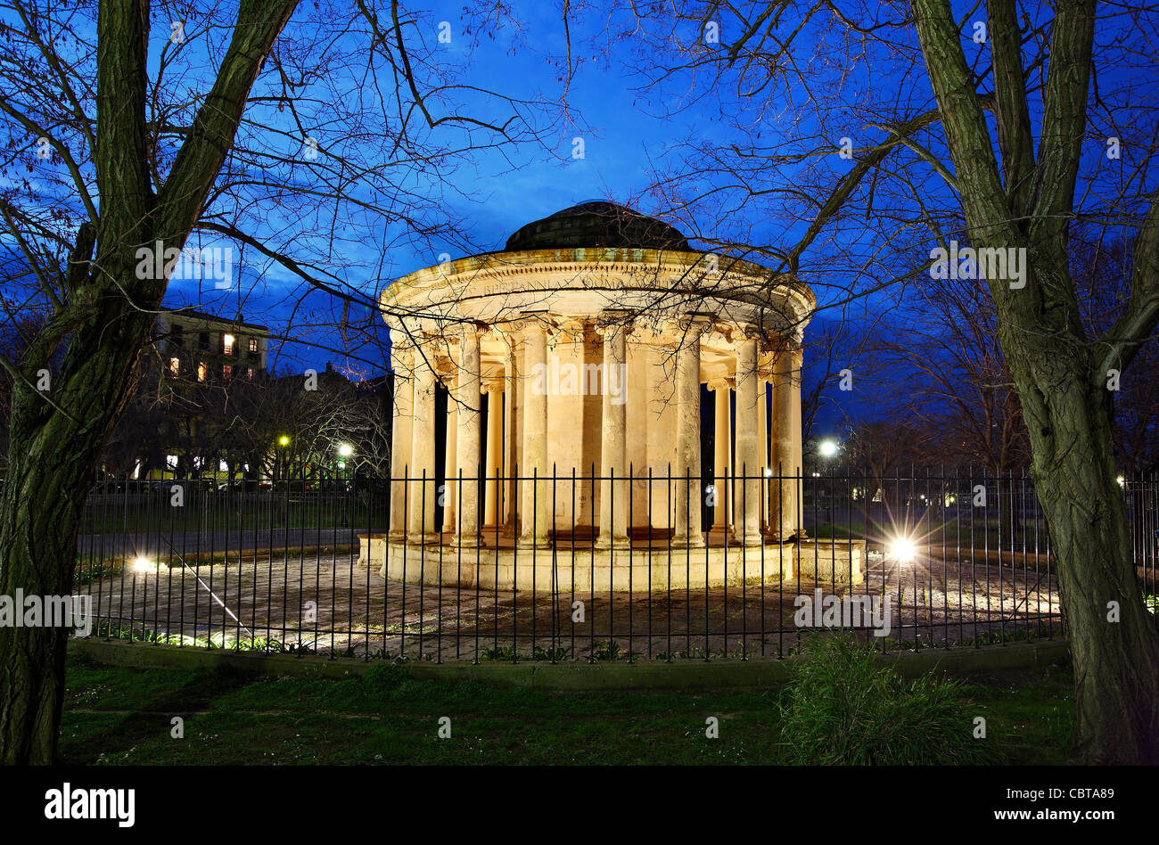 The Maitland's Rotonda (Rotunda) at the end of Spianada square ...