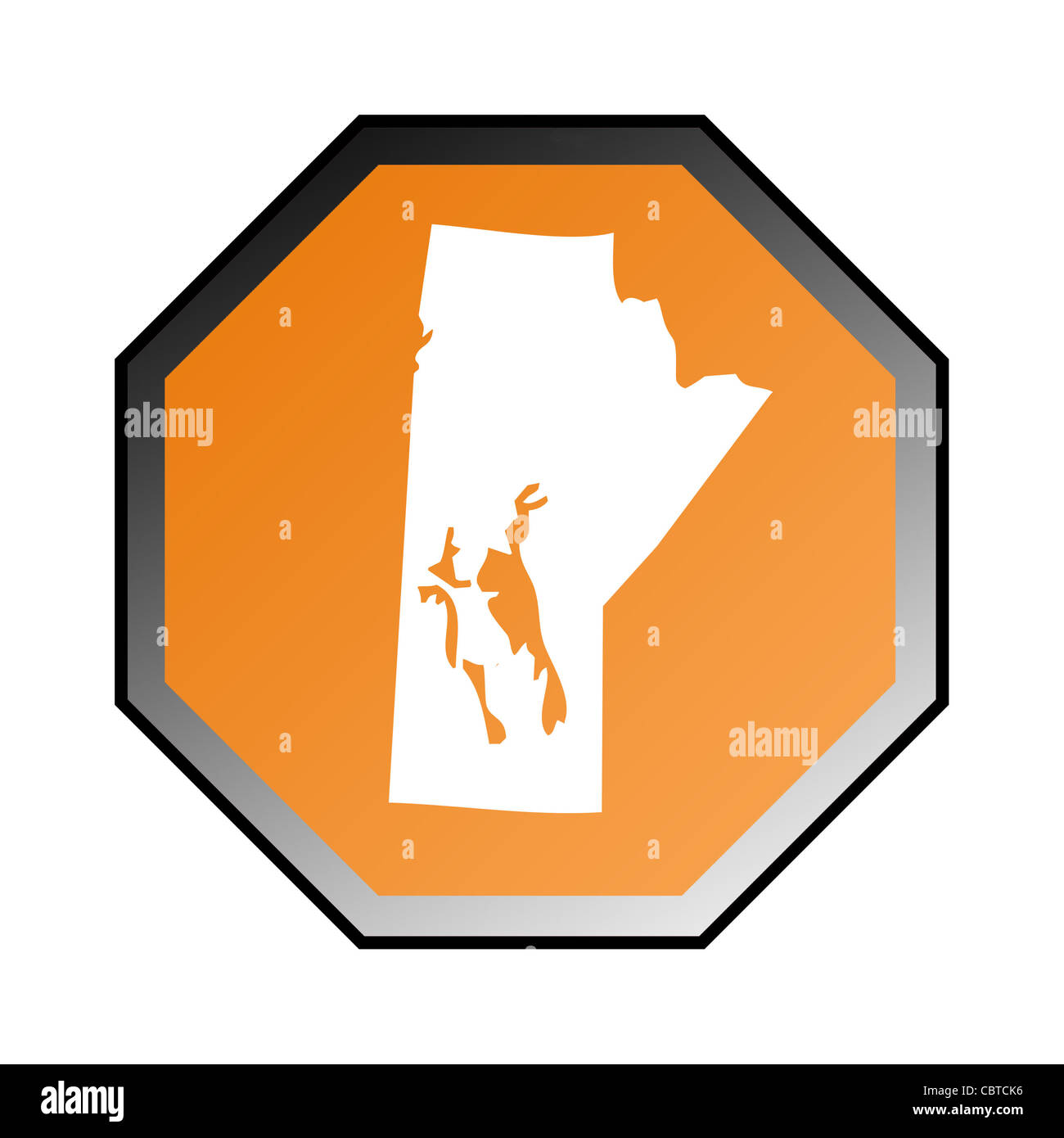 Manitoba province map hi-res stock photography and images - Alamy