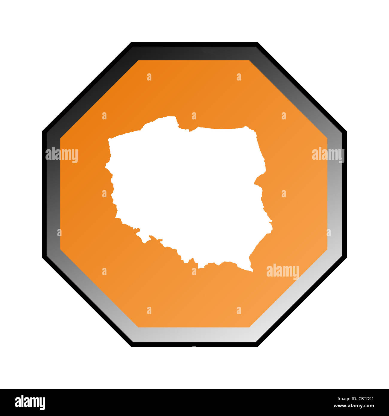 Road poland not snow Cut Out Stock Images & Pictures - Alamy