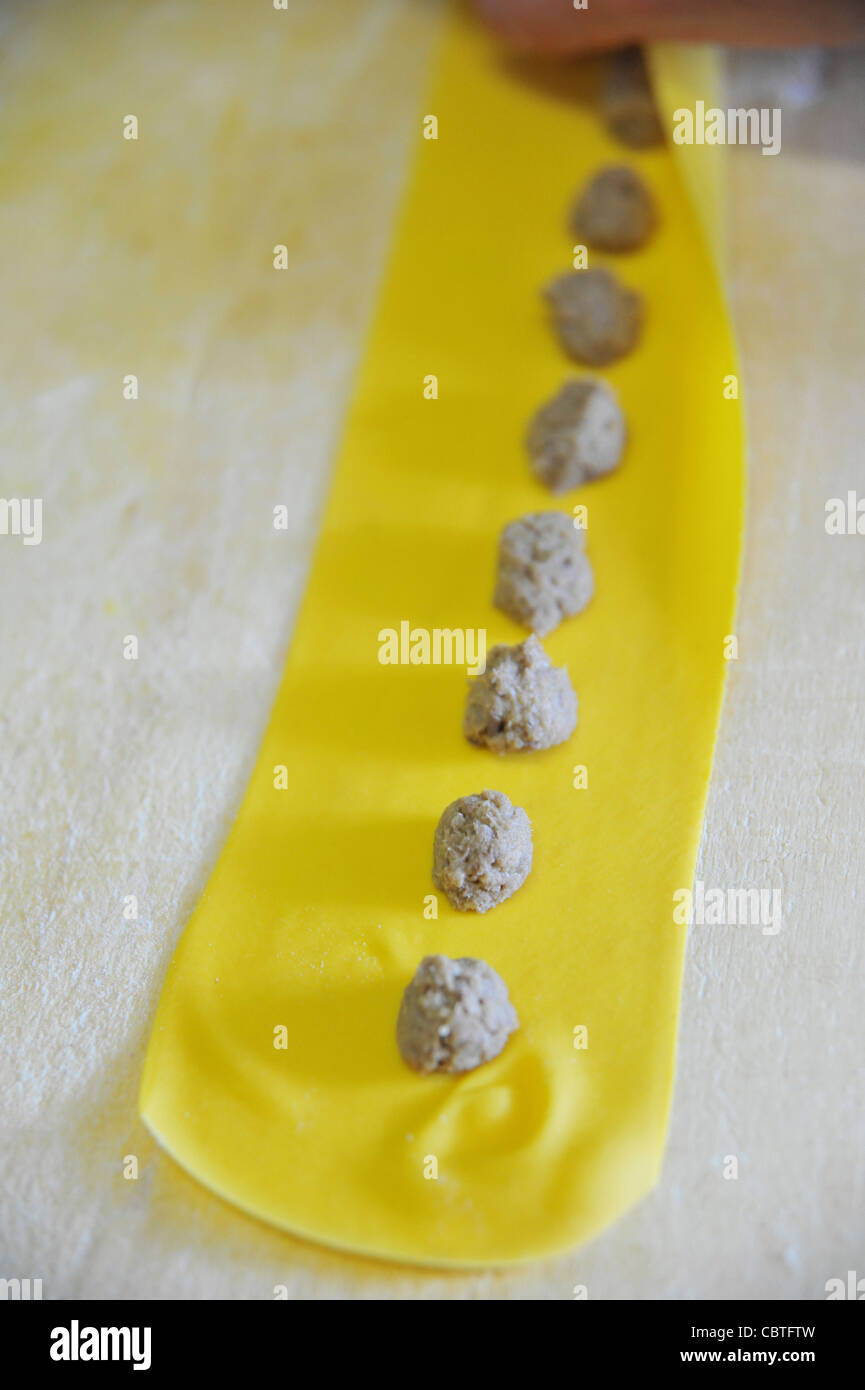 Agnolotti homemade hi-res stock photography and images - Alamy