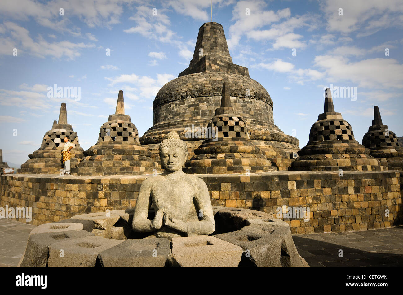 Borobodur hi-res stock photography and images - Alamy