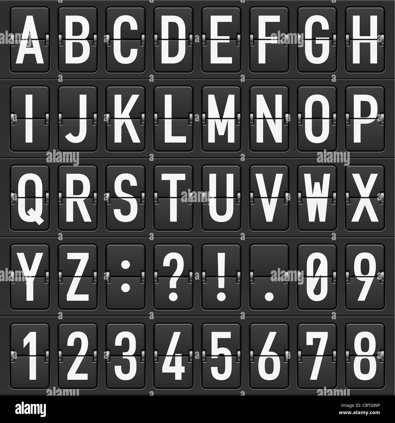 Abstract black illustration board designer Stock Photo - Alamy