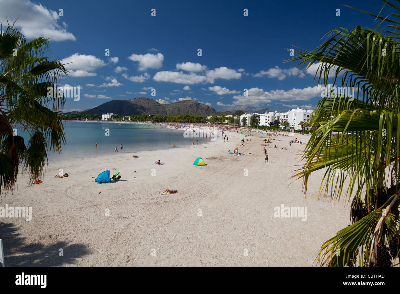 Alcudia beach mallorca hi-res stock photography and images - Alamy
