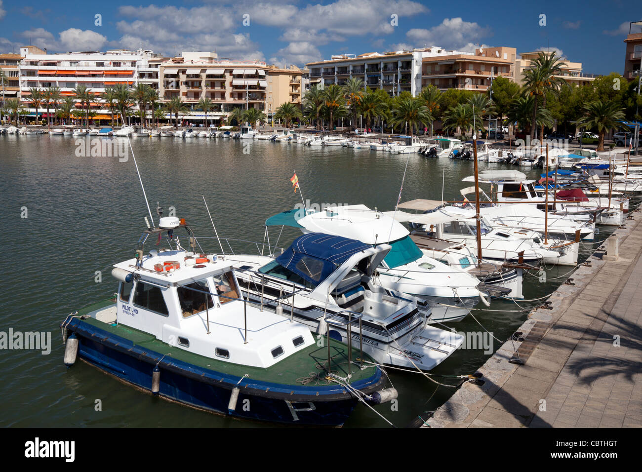 Port d'alcudia mallorca hi-res stock photography and images - Alamy