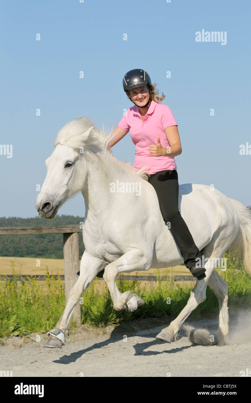 Bareback horse rider hi-res stock photography and images - Alamy