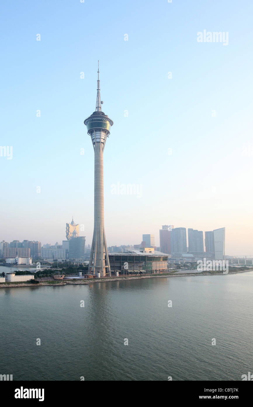 Macau Tower, Skyline, Macau Stock Photo - Alamy