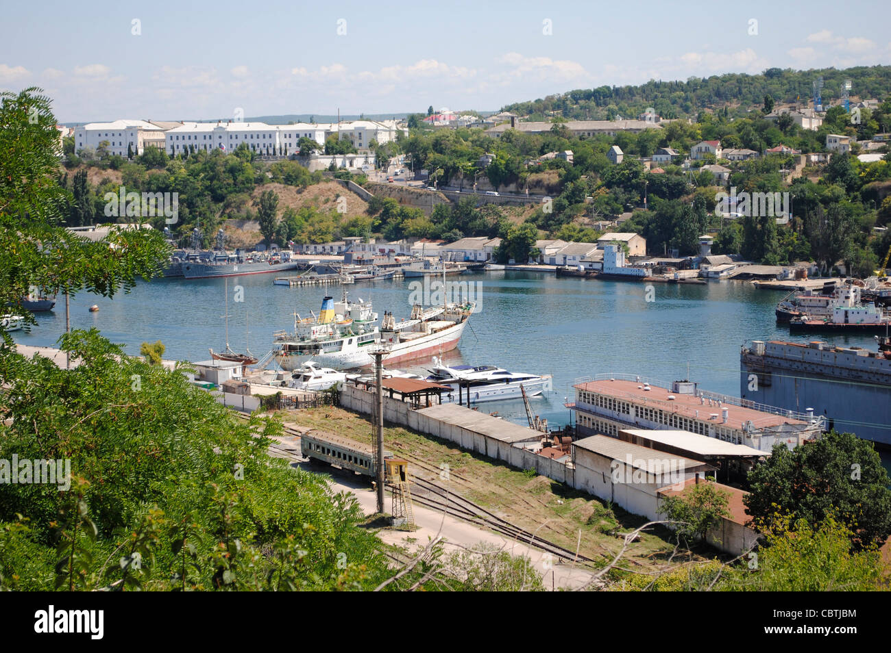 Ukraine. Sevastopol. Port Stock Photo - Alamy