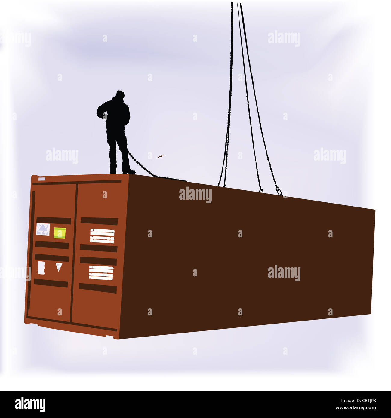 Loading dock Cut Out Stock Images & Pictures - Alamy