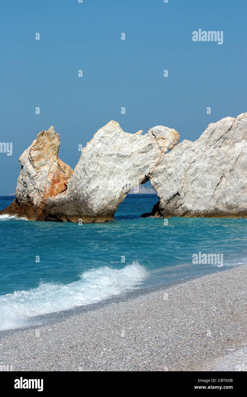 Lalaria beach, Skiathos. Greece Stock Photo - Alamy